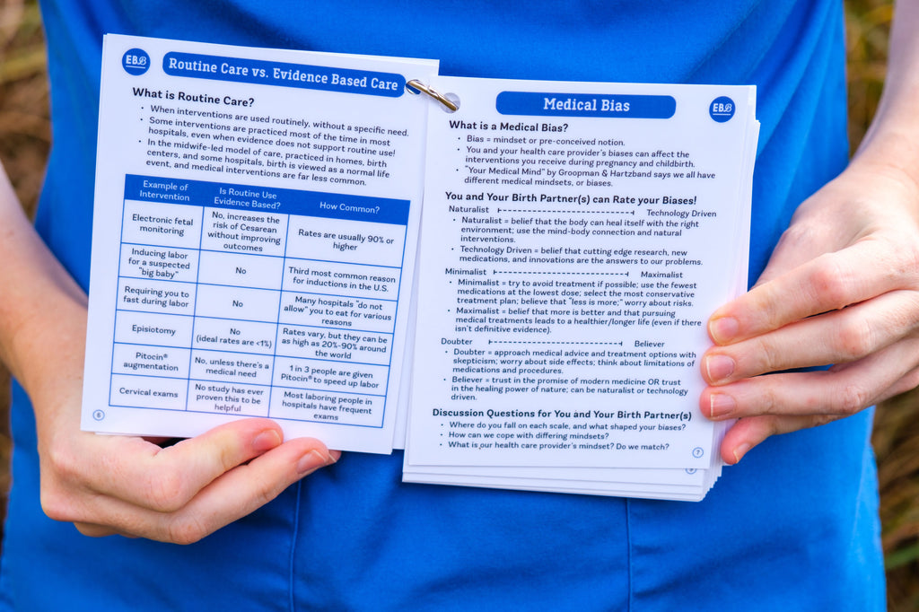 Evidence Based Birth® Pocket Guides – Evidence Based Birth Inc.